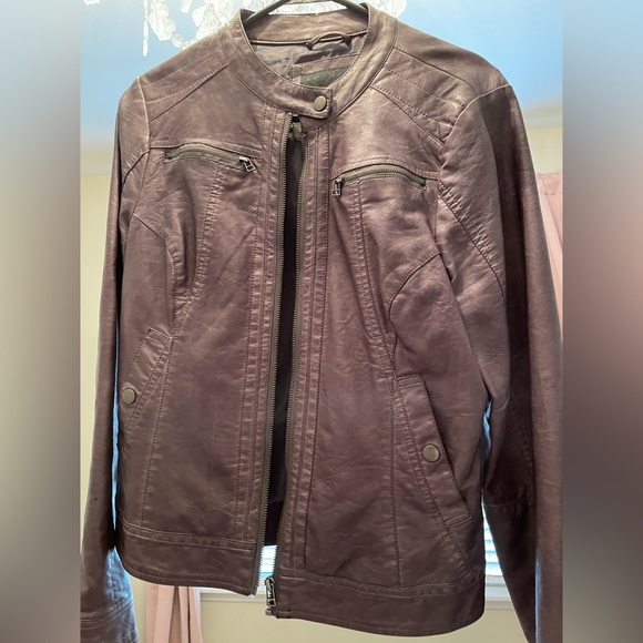 Maurices | Jackets & Coats | Maurices Leather Jacket | Poshmark